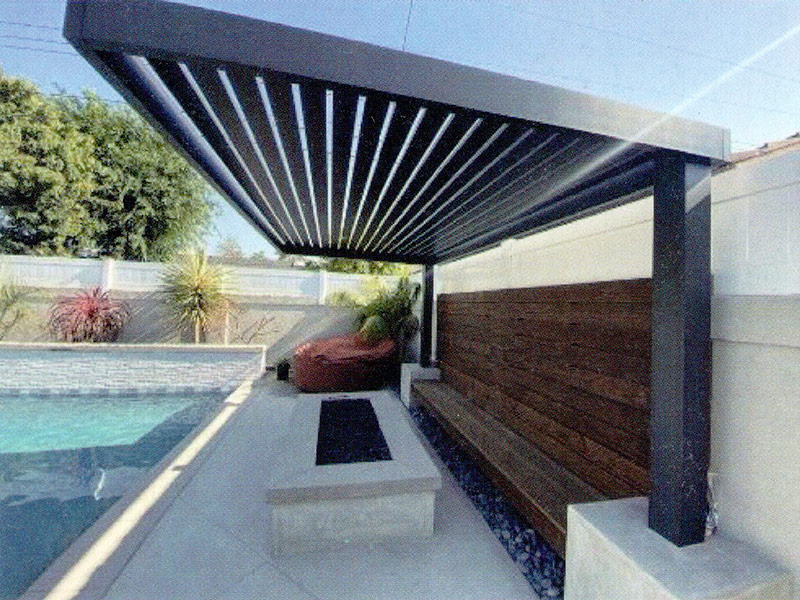 4K Aluminum Pergola Installation - JLC Enterprises