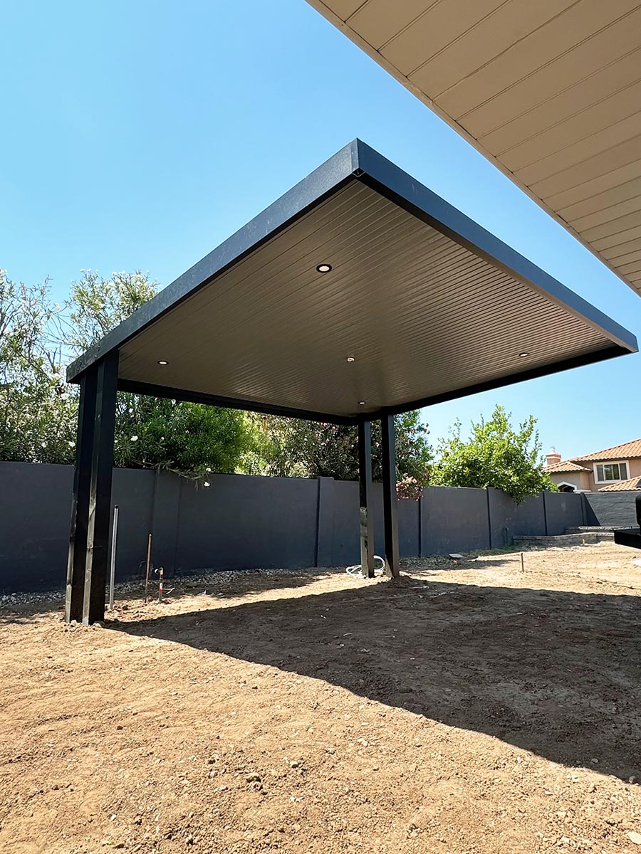 4K Aluminum Pergola Installation - JLC Enterprises