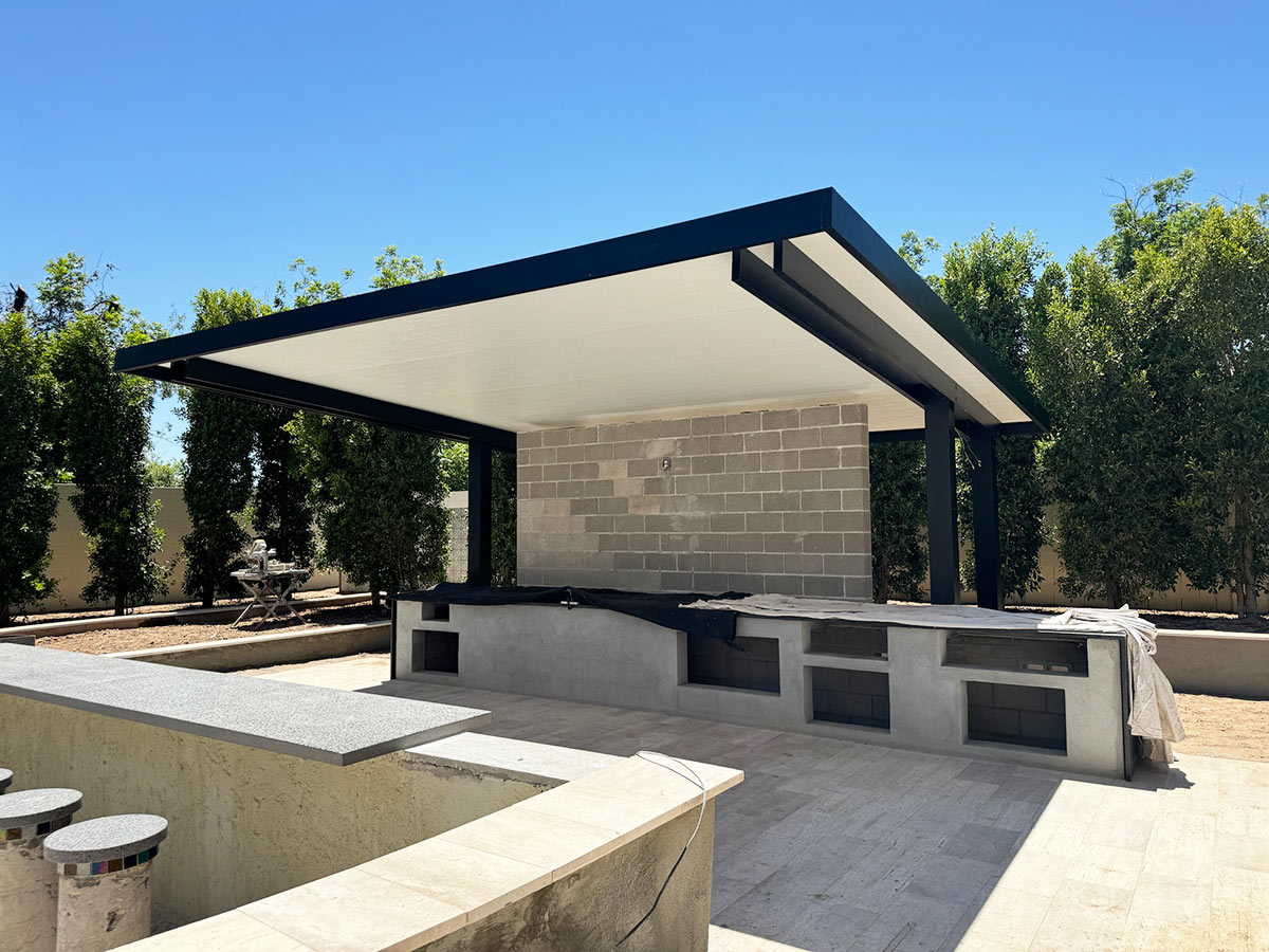 4K Aluminum Pergola Installation - JLC Enterprises